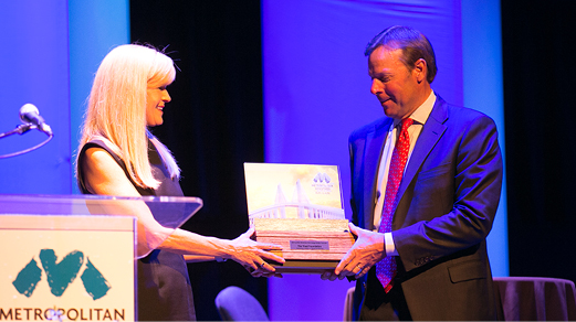 Metro honors Troy and Elizabeth Fowler, Triad Foundation as Bridge ...